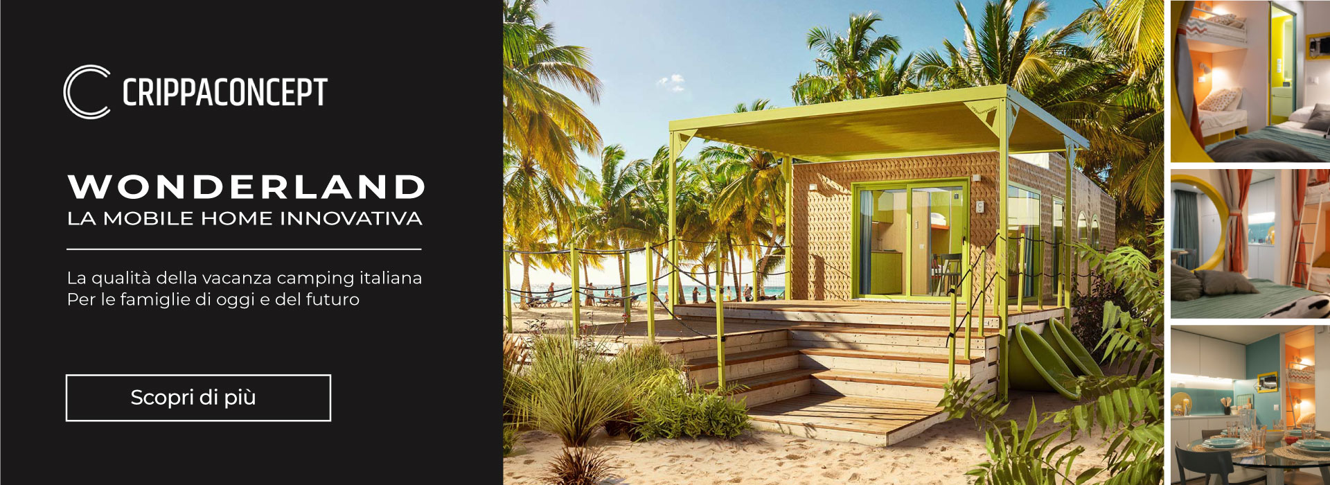 Mobile home: il turismo sostenibile firmato Crippa Concept